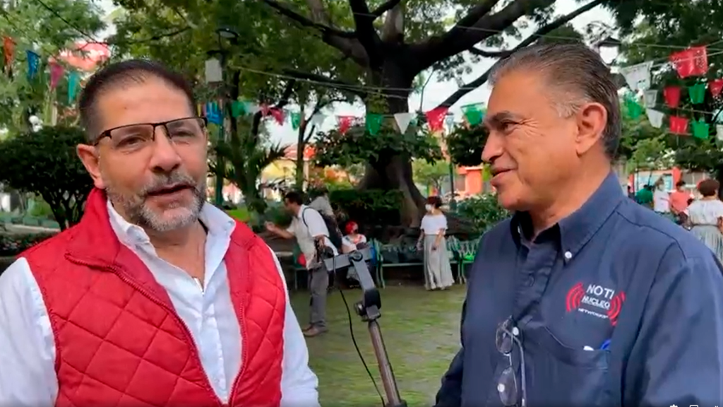 Jorge Siman, en el 29 aniversario del Parque de la Marimba - Notinúcleo